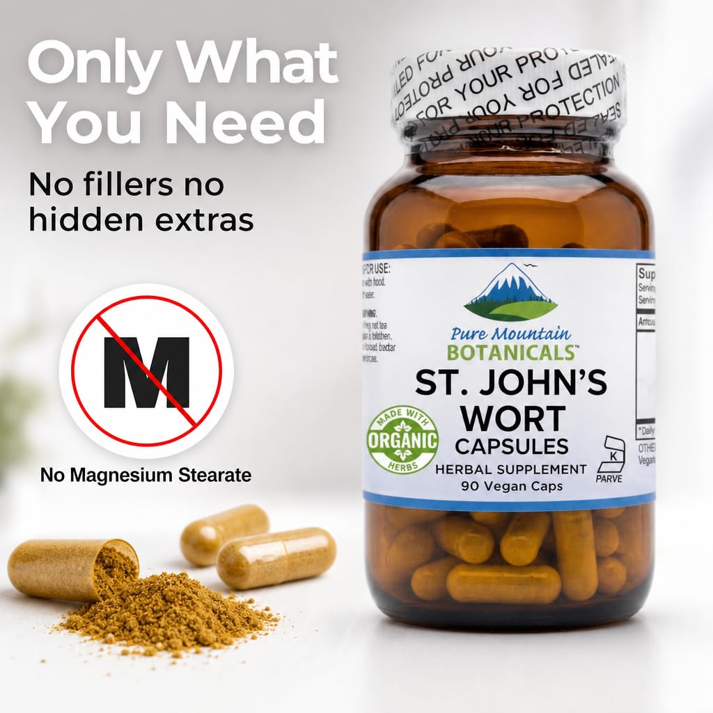 90 capsules of St. John's Wort extract