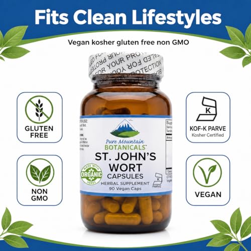 90 capsules of st. john's wort