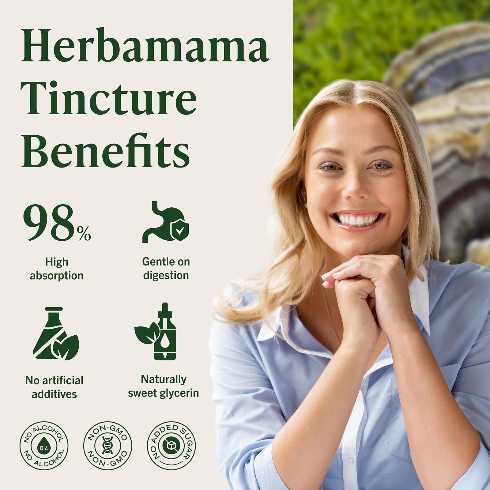 90 capsules of Turkey Tail extract
