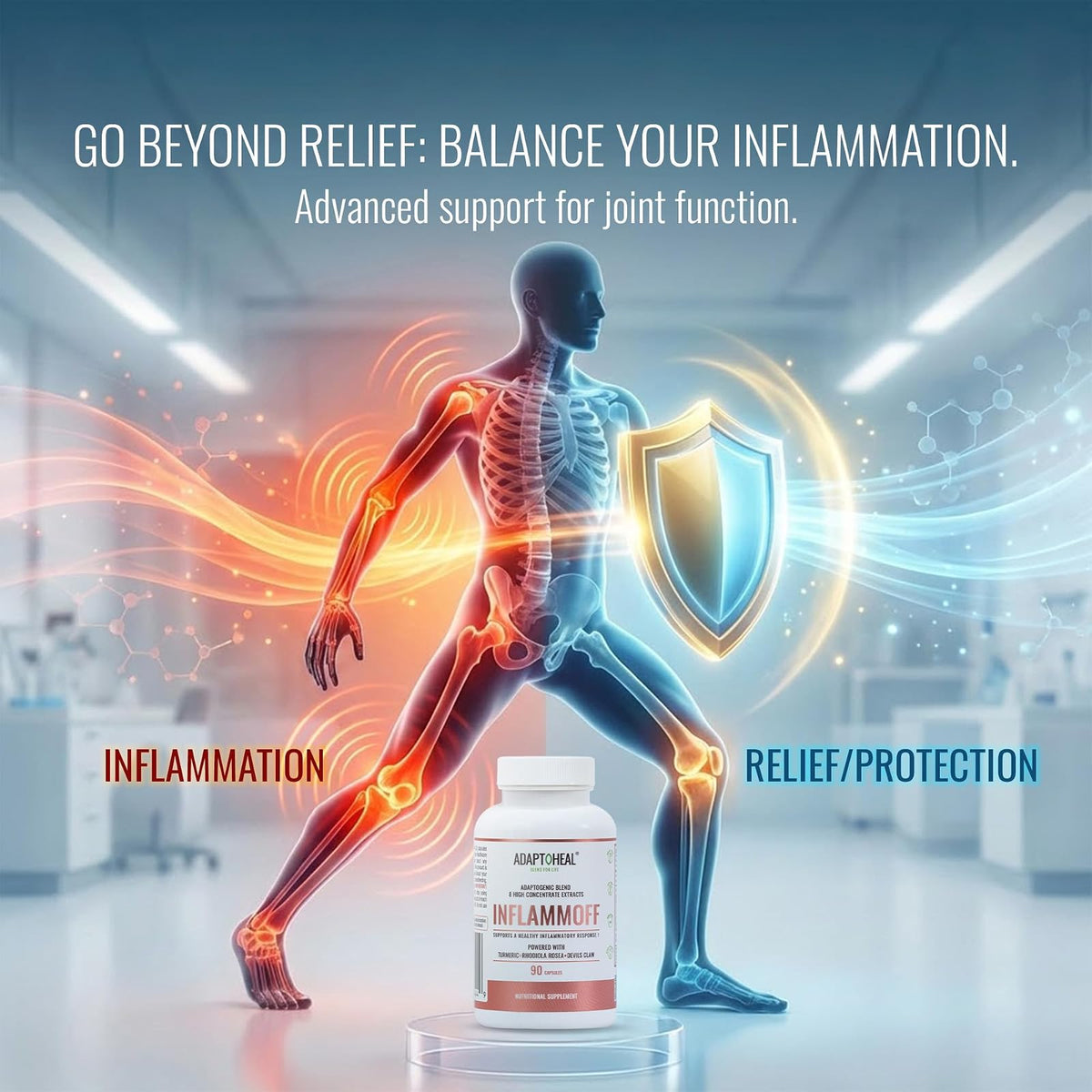 90 capsules of turmeric anti-inflammatory