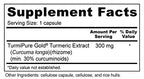 90 capsules of Turmeric Gold for overall health