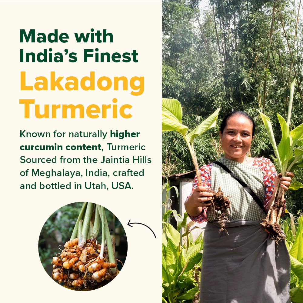 90 capsules of turmeric goodness