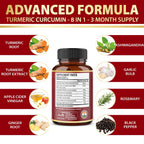 90 capsules of turmeric goodness