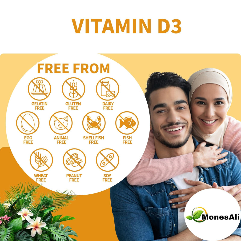 90 capsules of Vitamin D3