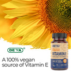 90 capsules of vitamin e goodness