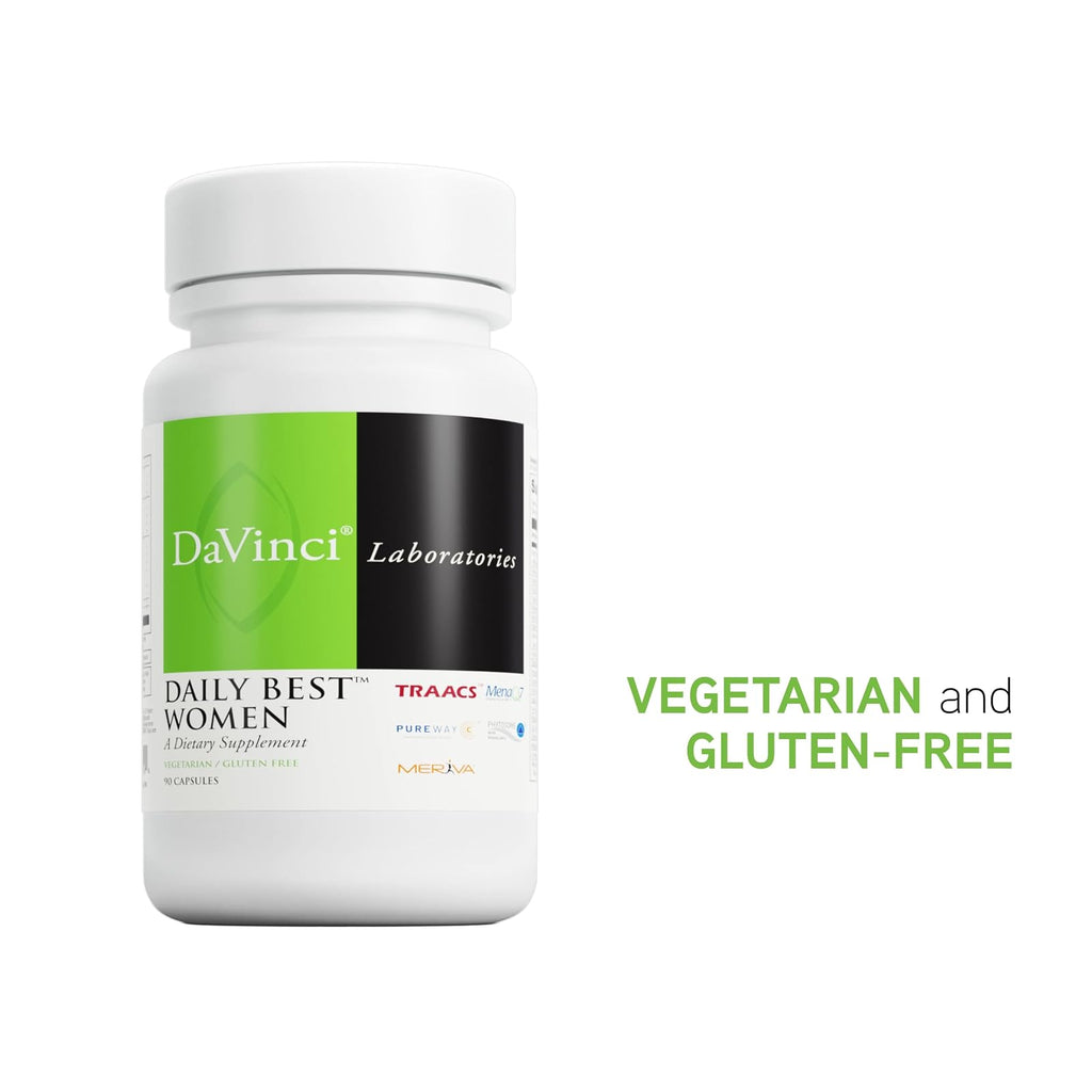 90 capsules of women's multivitamins