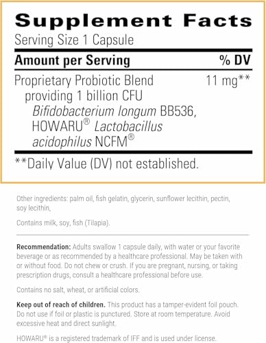 90 capsules of women's probiotics for balance