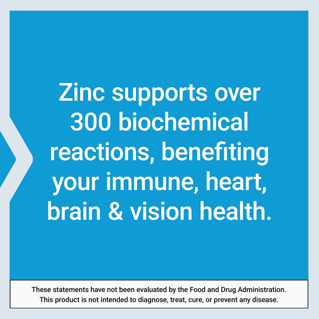 90 capsules of zinc goodness