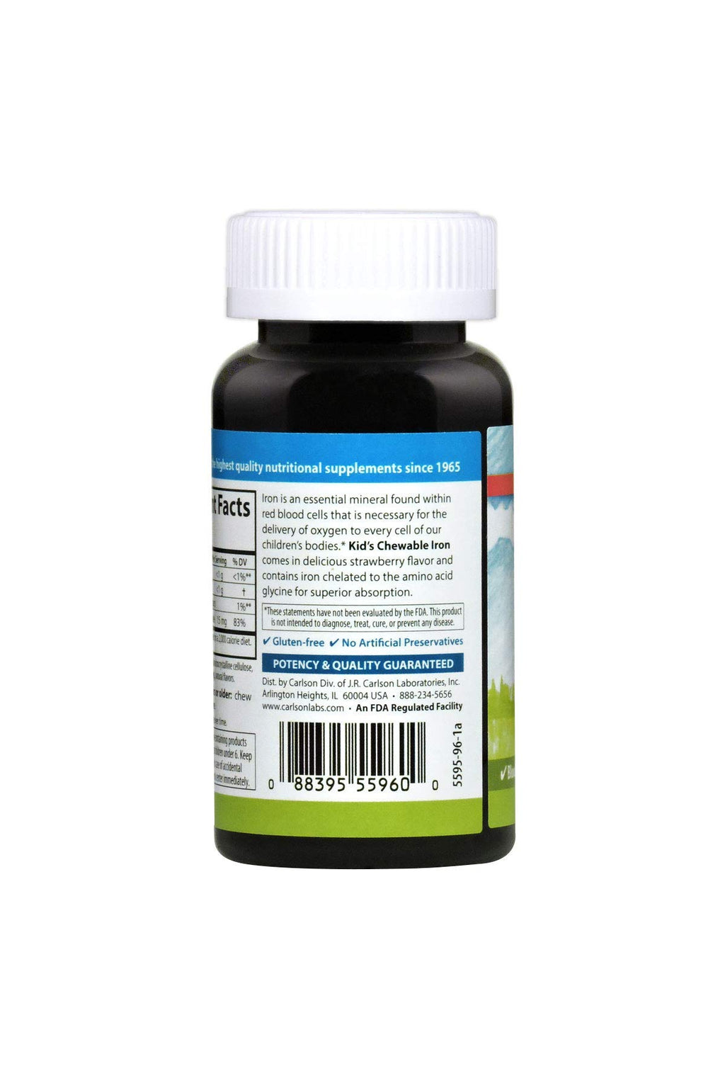 90 chewable tablets for children