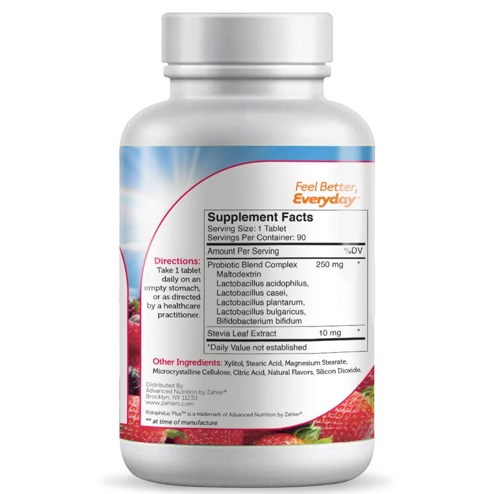 90 chewable tablets for digestive health