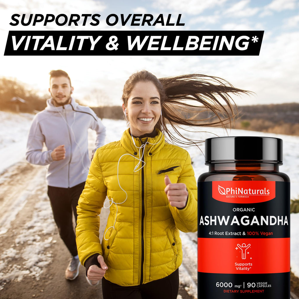 90 count ashwagandha capsules for wellness