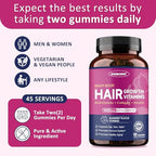 90 count biotin gummy bottle