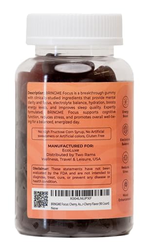 90 count brain support gummies
