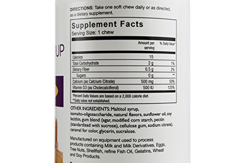 90 count calcium citrate soft chews