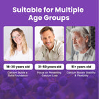 90 count calcium gummies for long-lasting supply