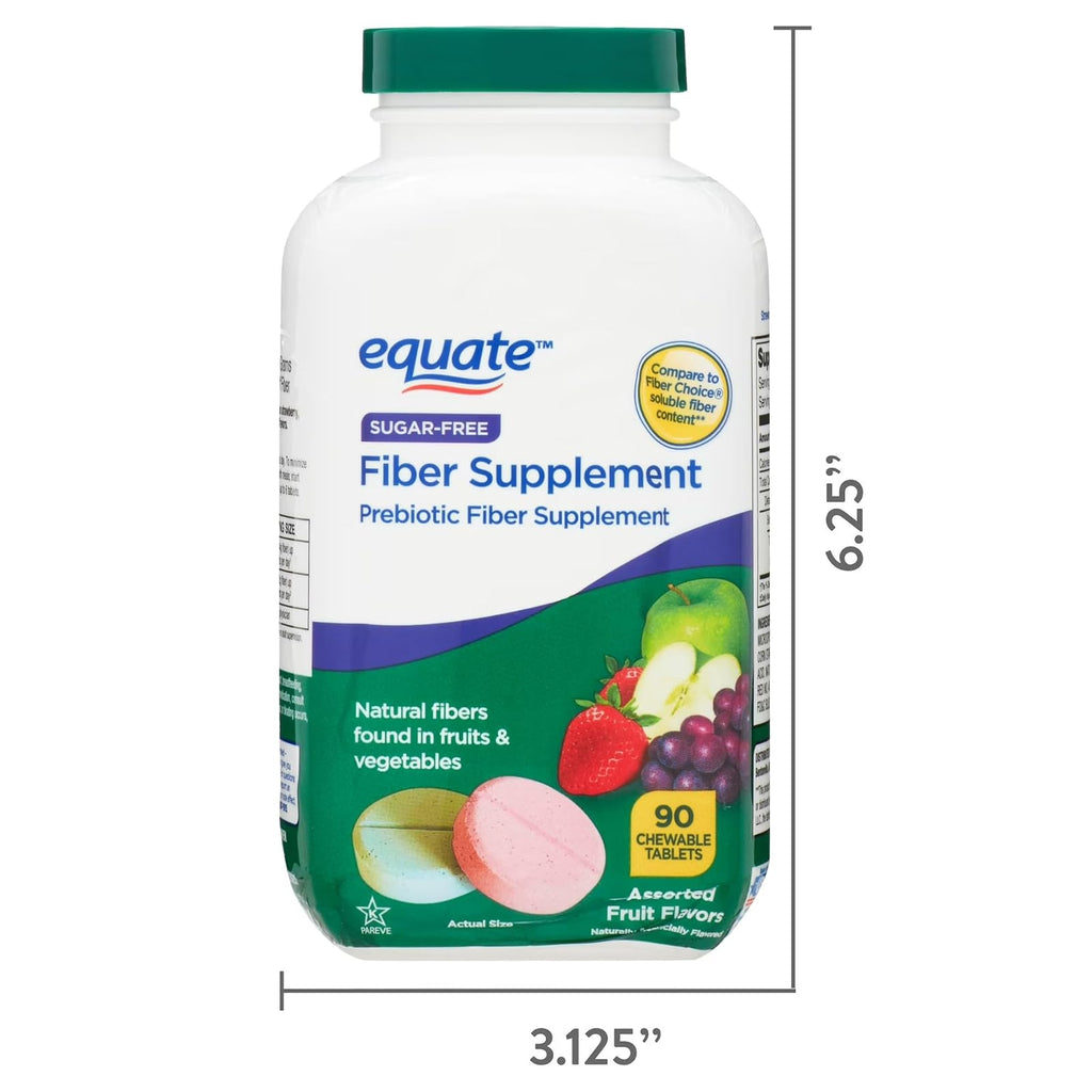 90 count chewable fiber tablets