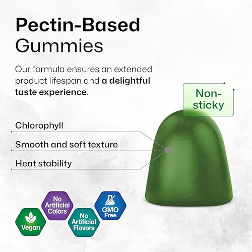 90 count chlorophyll detox gummies