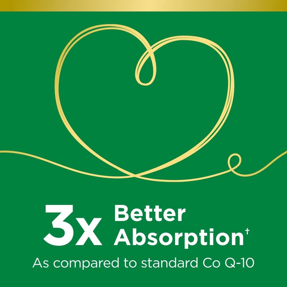 90 count coq10 softgels for energy