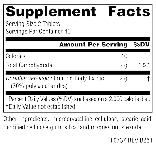 90 count Coriolus supplement