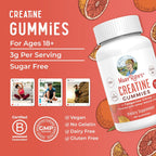 90 count creatine gummies for convenience