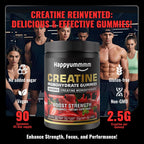 90 count creatine gummies for convenience
