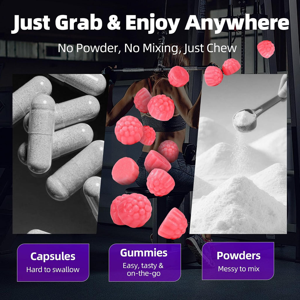 90 count creatine gummies for daily use