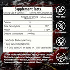 90 count creatine supplement gummies
