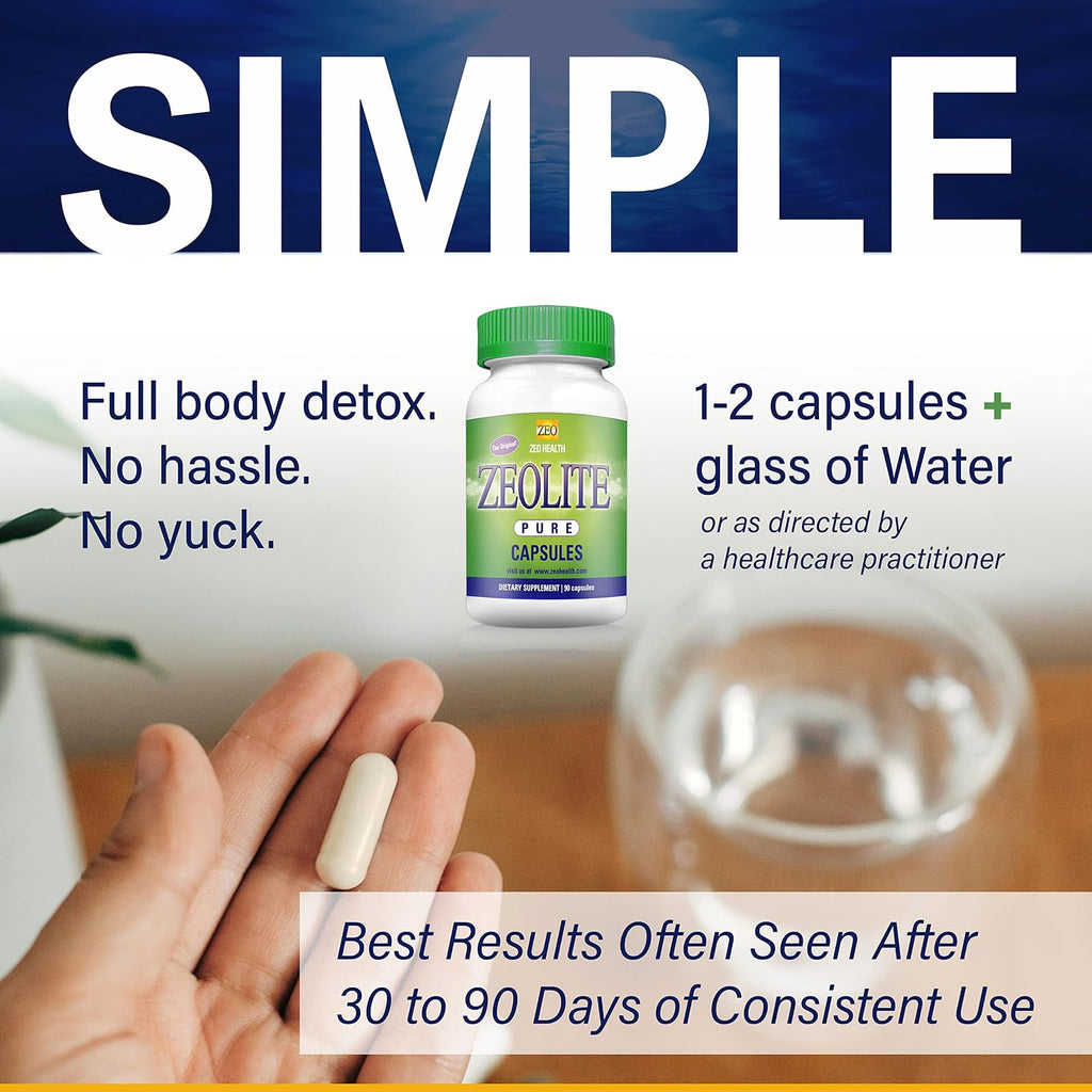 90 count detox capsules for daily use