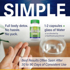 90 count detox capsules for daily use