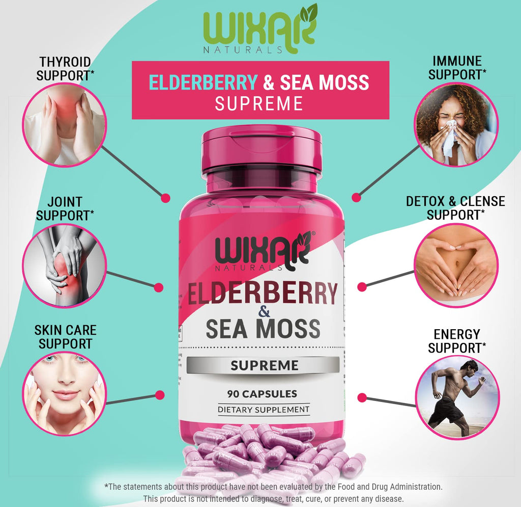 90 count elderberry capsules for vitality