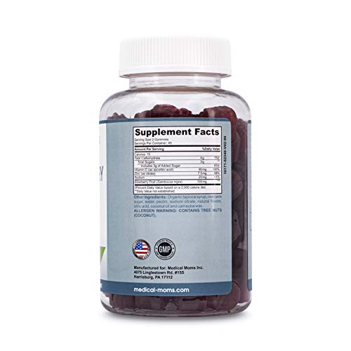 90 count elderberry gummies for daily use
