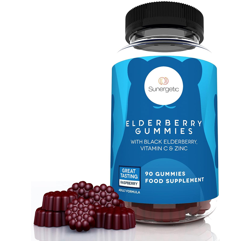 90 count elderberry gummies for family