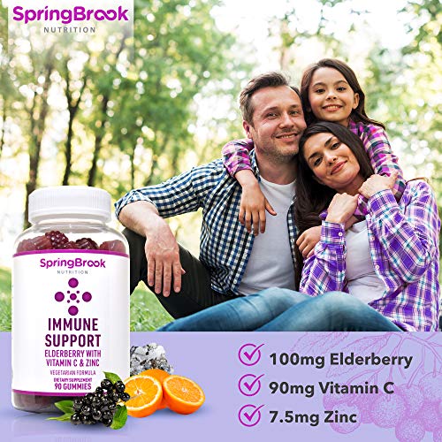 90 count elderberry gummies for value