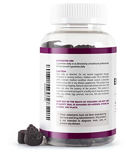 90 count elderberry gummy supply