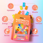 90 count electrolyte gummies for daily use