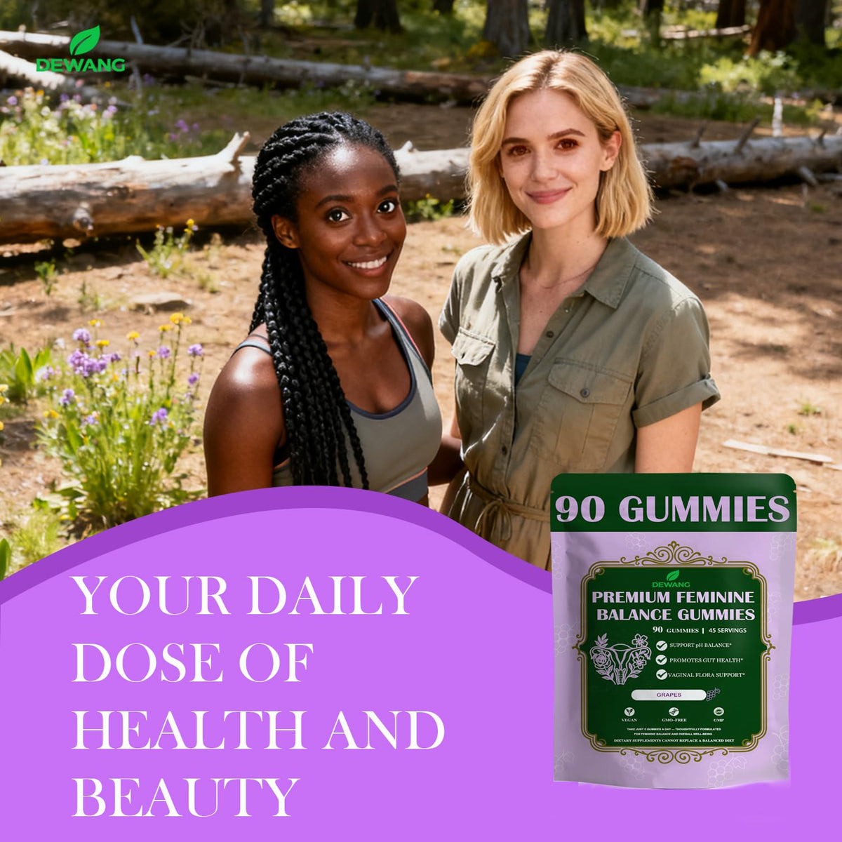 90 count feminine balance vitamins