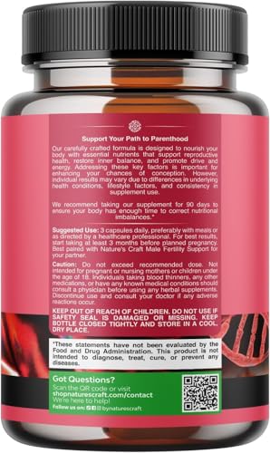 90 count fertility vitamins for couples