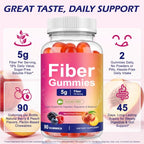 90 count fiber gummies for daily use