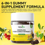 90 count garlic gummies for wellness