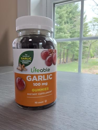 90 count garlic gummies