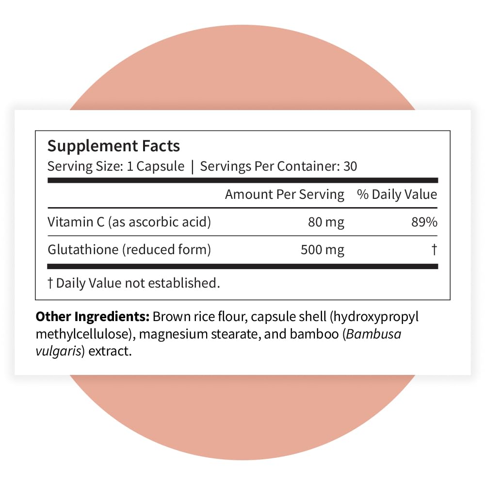 90 count glutathione capsules for daily use