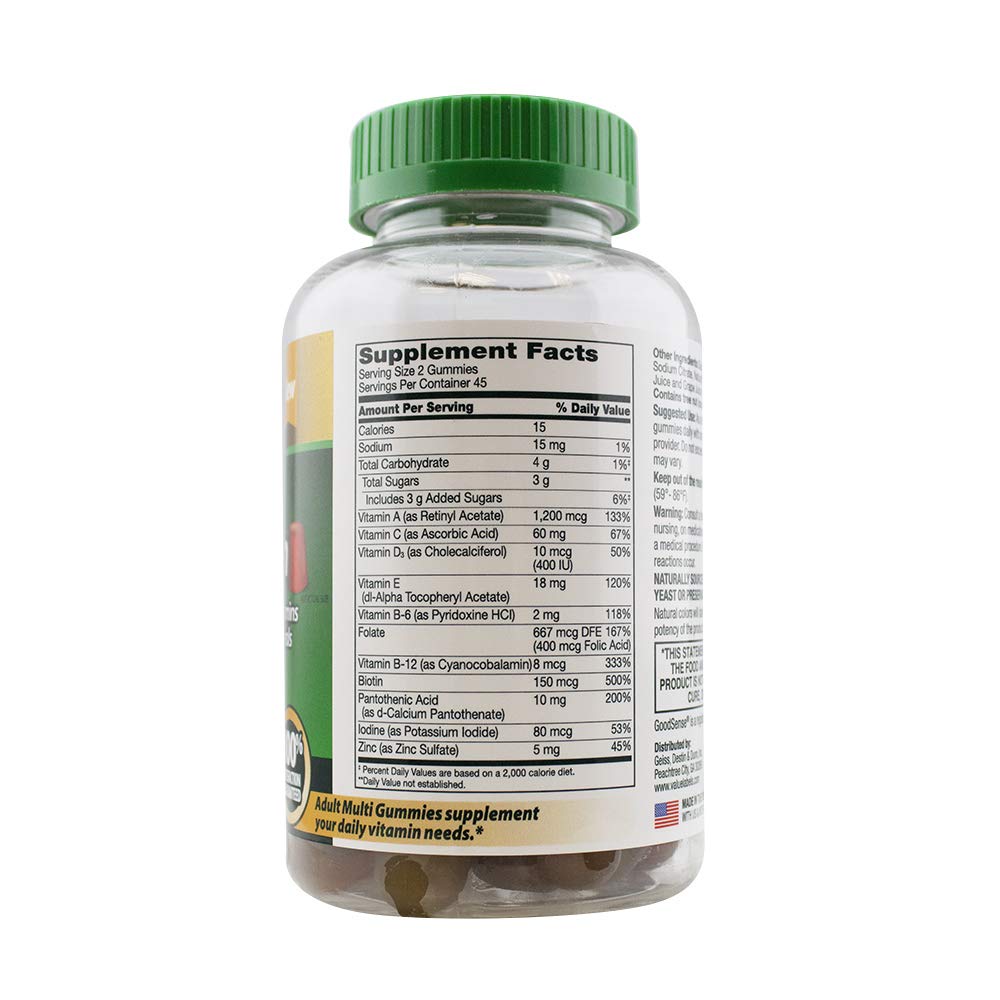 90 count GoodSense vitamin and mineral supplements