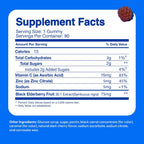 90 count kids vitamins elderberry