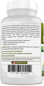 90 count l-tyrosine capsules