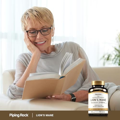 90 count Lion's Mane mushroom capsules