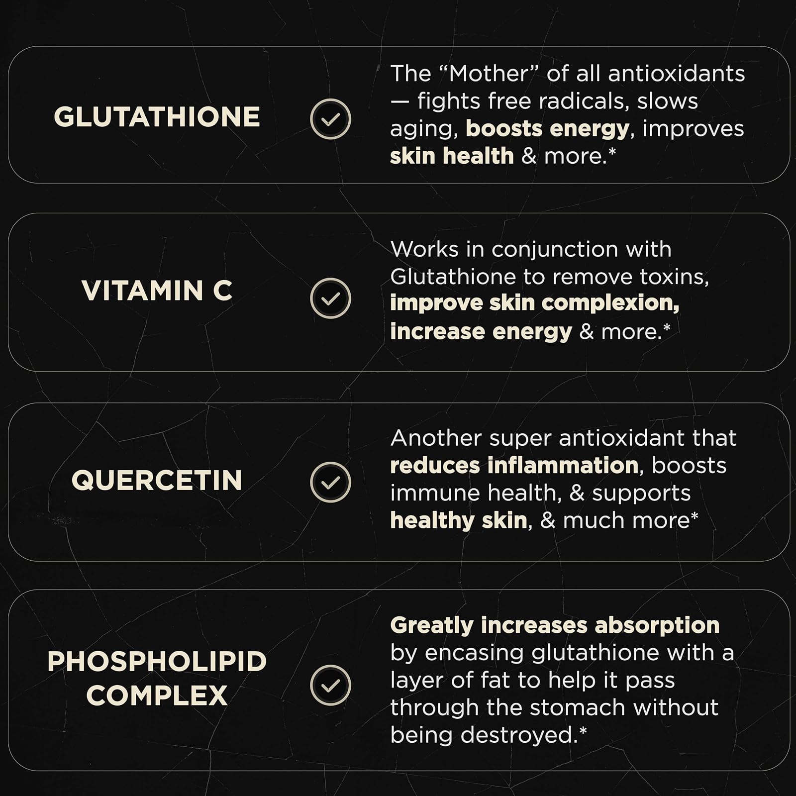 90 count liposomal glutathione capsules