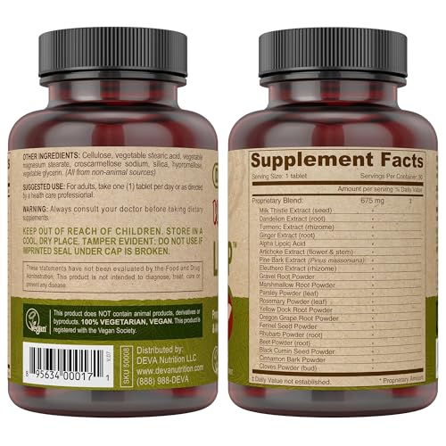 90 count liver supplement pack