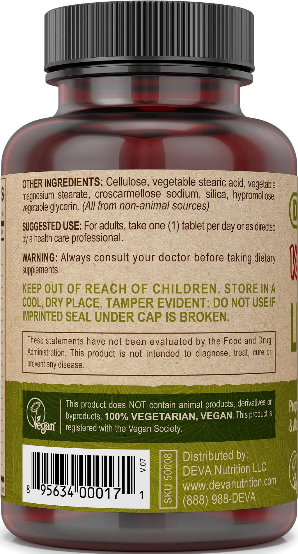 90 count liver support tablets