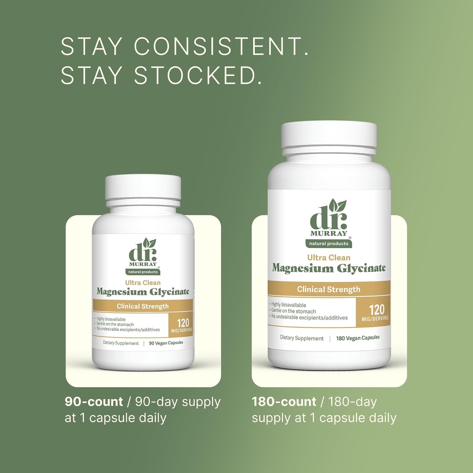 90 count magnesium capsules for daily use