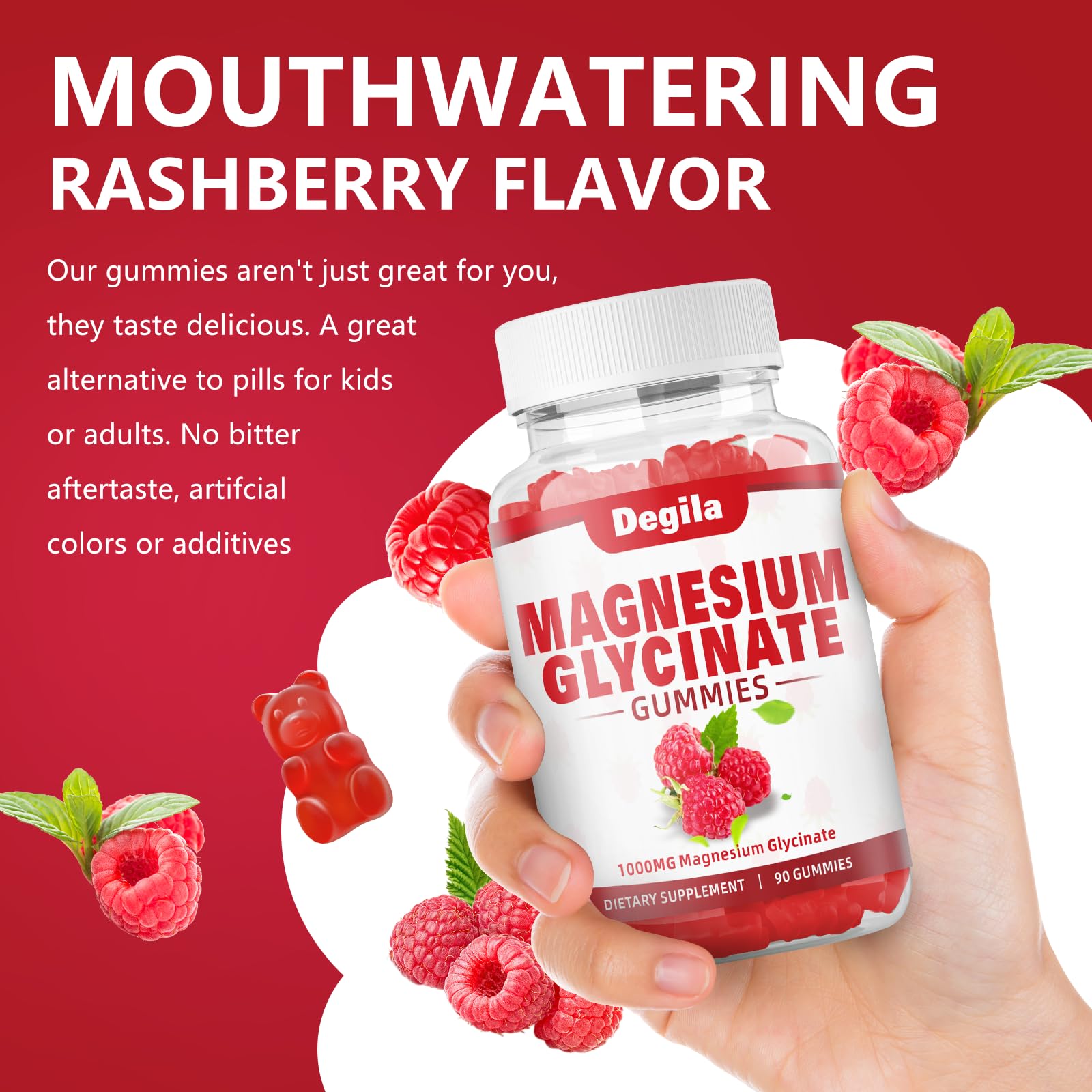 90 count magnesium gummies for daily use